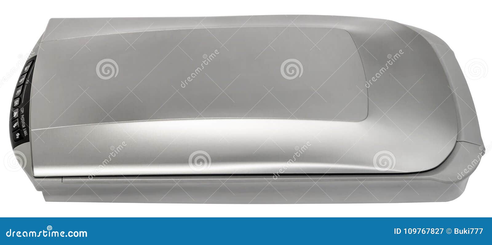 High Resolution Photo and Document Flatbed Scanner Isolated on White ...