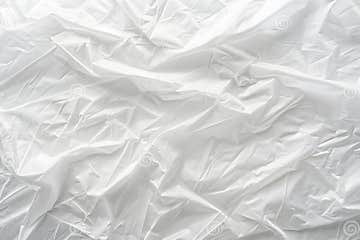 White Plastic Wrap Texture Background Mockup Stock Illustration ...