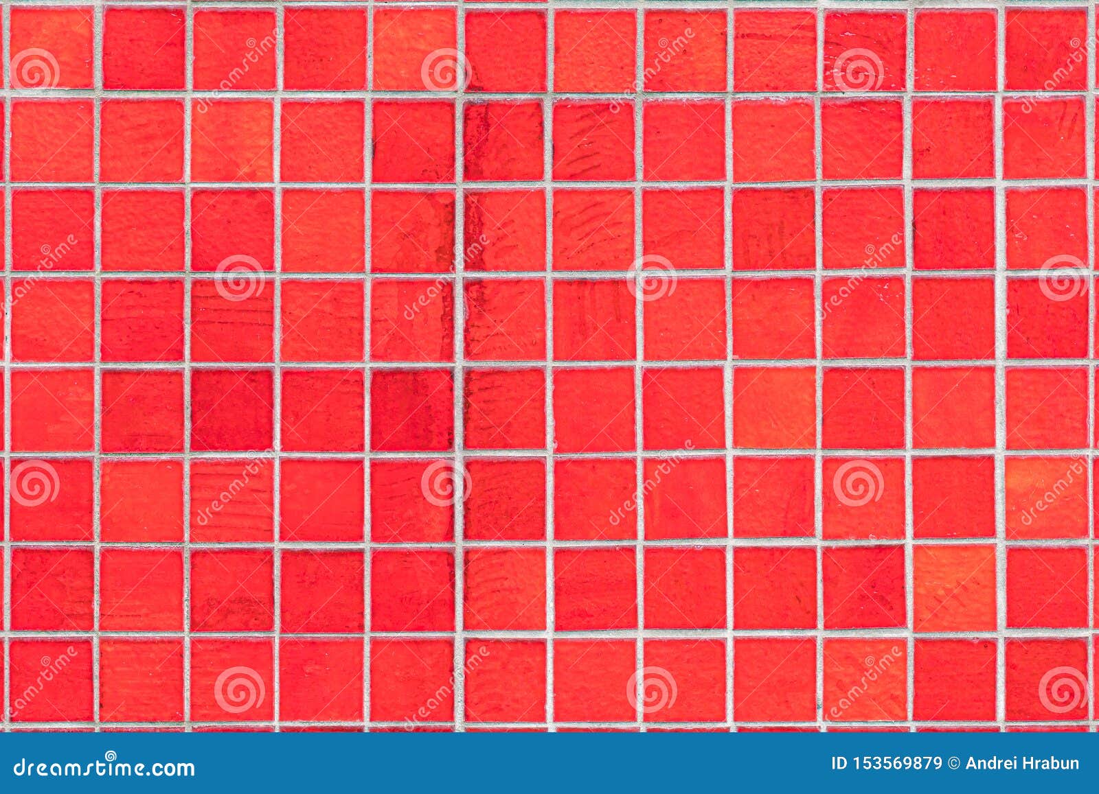 High Resolution Picture of Red Square Mosaic Tiles Stock Image - Image ...