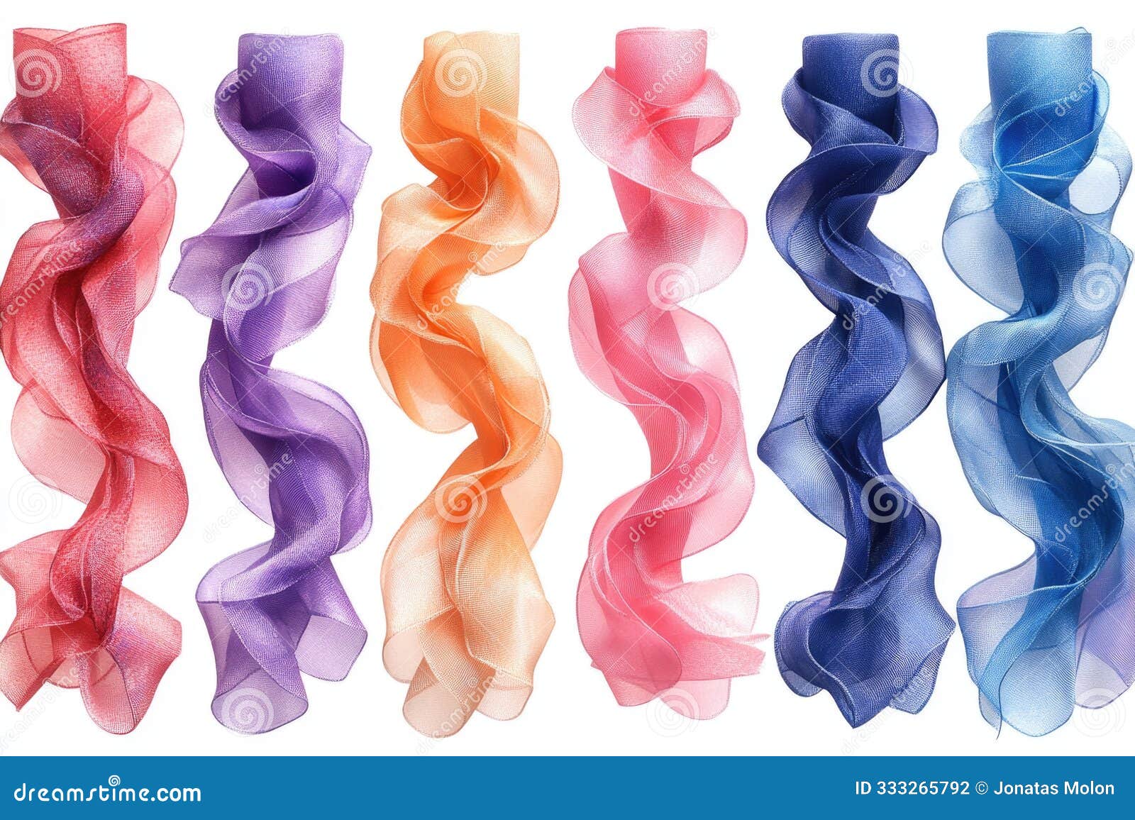 High-Resolution Ribbons PNG Cut-Out Elements Set for Crafts, Desig ...