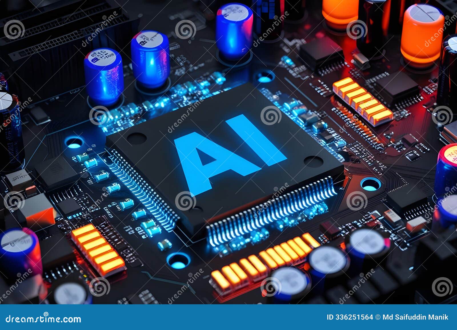 High-resolution, Royalty-free AI-generated Image Depicting a Close-up ...