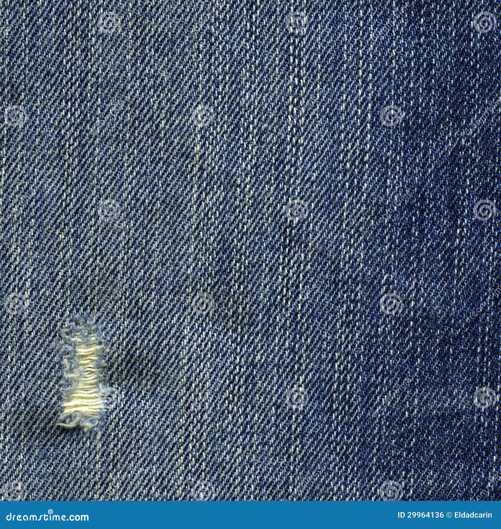 Denim Fabric Texture - Worn Out Blue Stock Photo - Image of effect ...