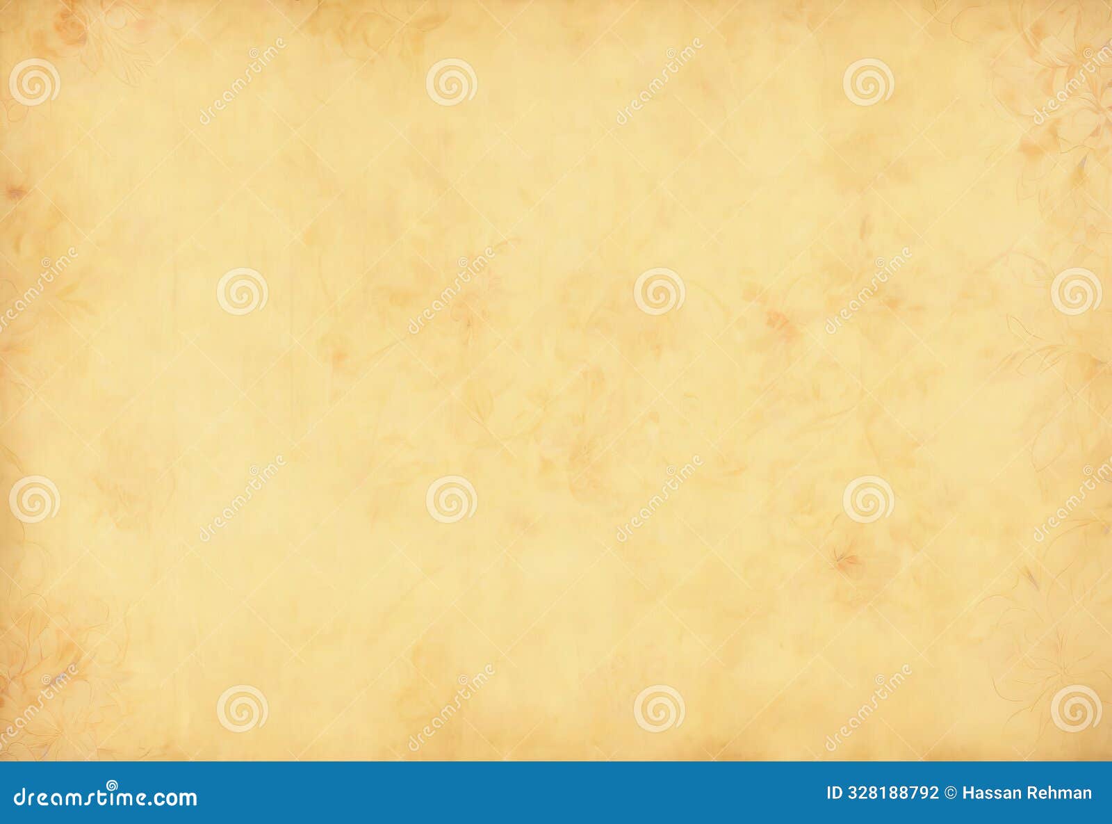 A High Resolution Scan of a Floral Parchment with Intricate Patterns ...