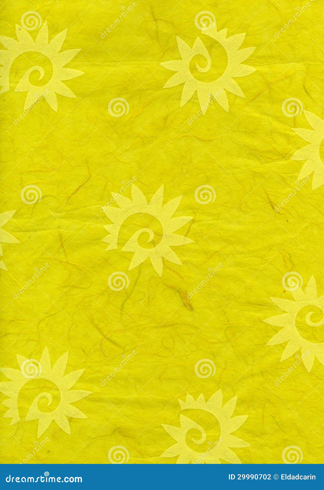 Rice Paper Texture - Decorated Yellow Stock Photo - Image of color ...