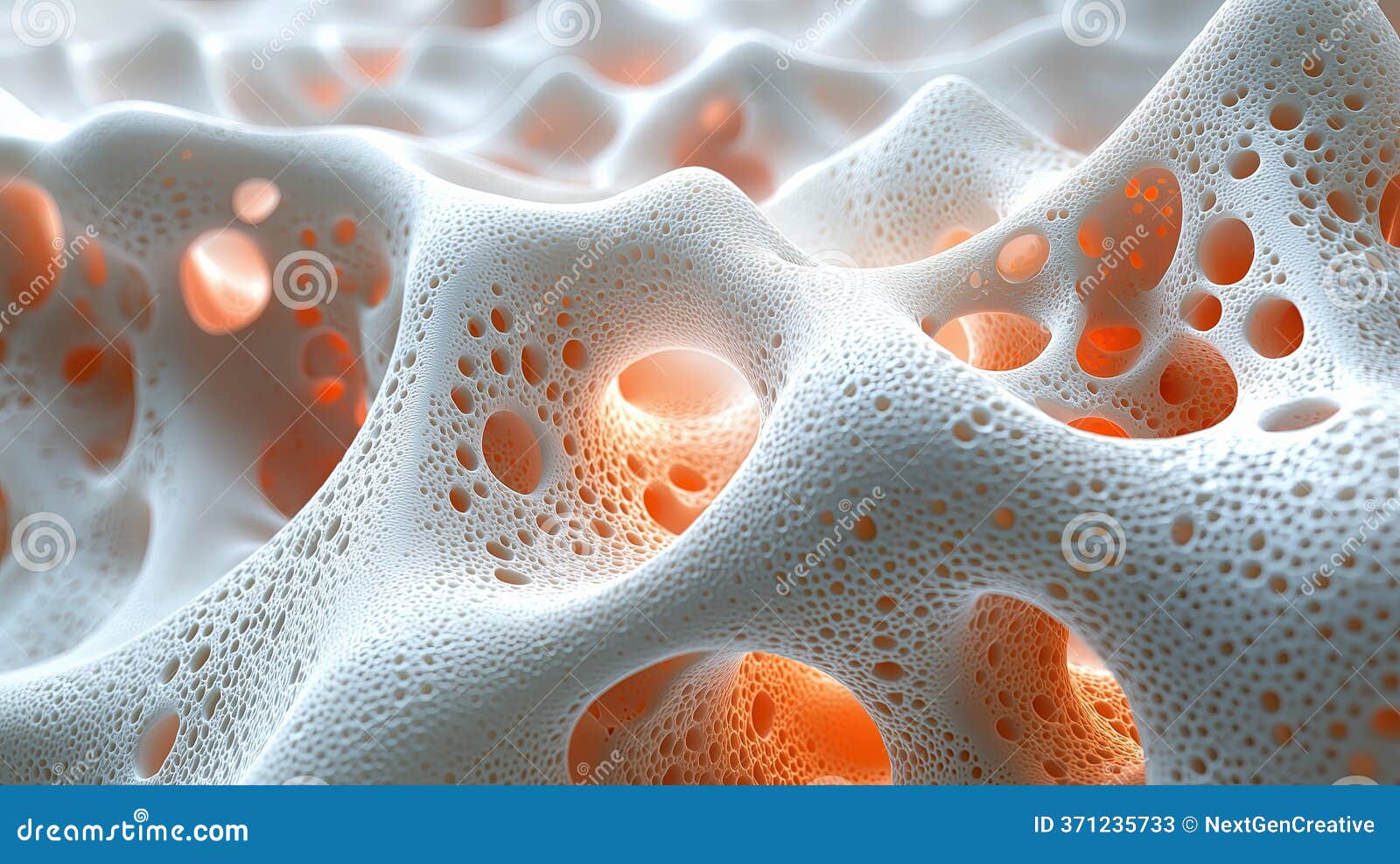 Osteoclasts In Bone Resorption Breaking Down Tissue For Calcium And ...