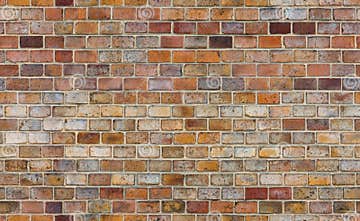 Seamless Brick Wall Texture Stock Photo - Image of closeup, surfaces ...