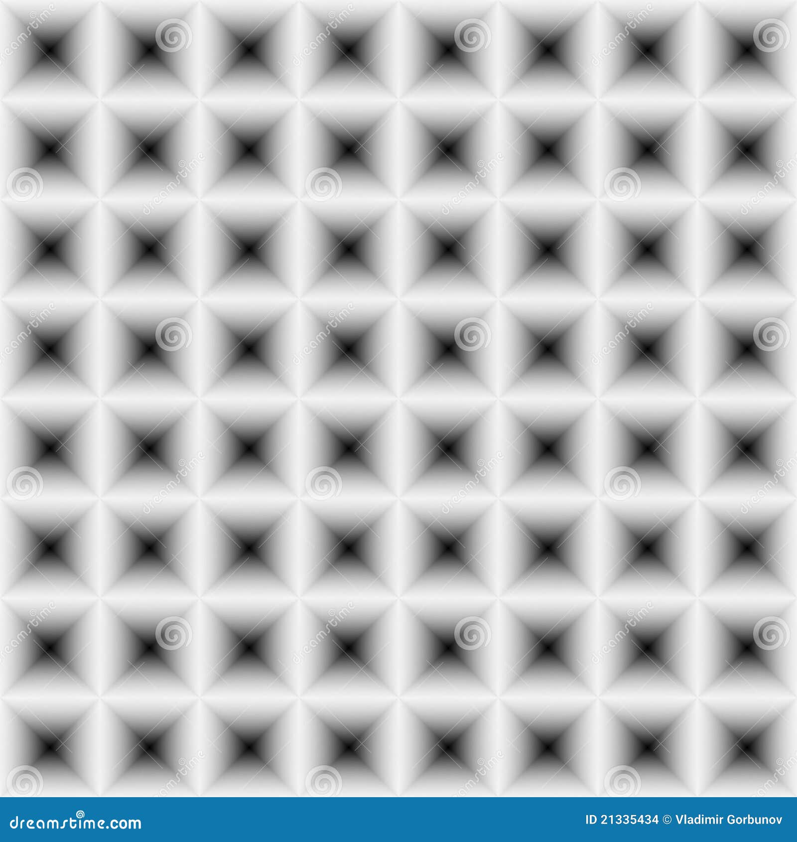 High Resolution Seamless Concave Pyramidal Texture Stock Illustration ...