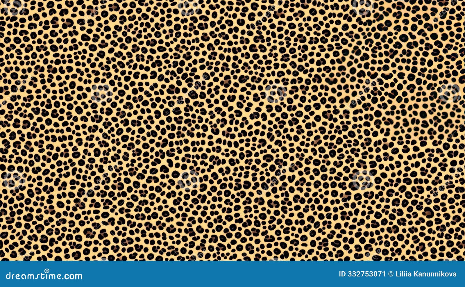 This High-resolution Seamless Leopard Print Texture Features a Rich ...