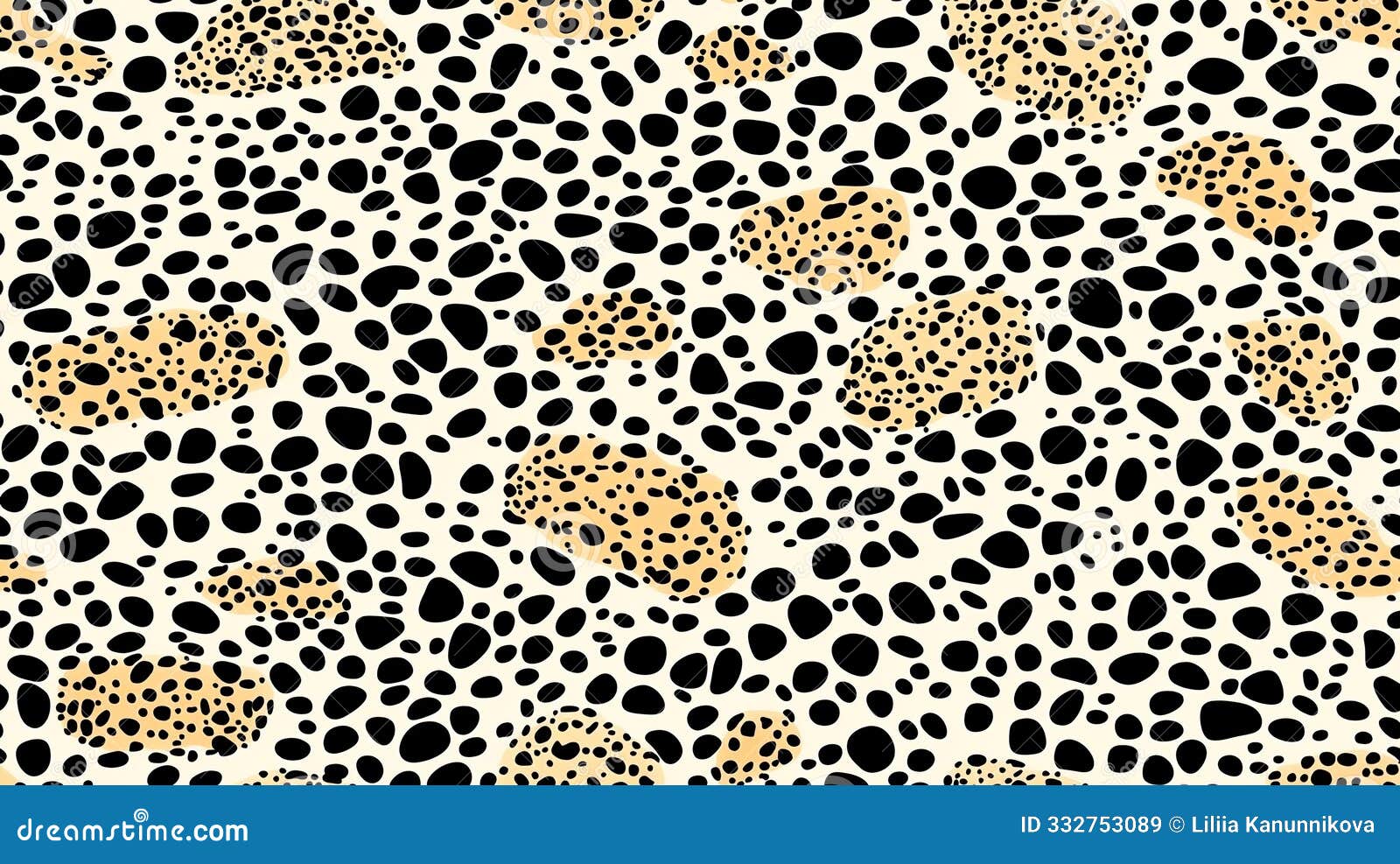 This High-resolution Seamless Leopard Print Texture Features a Rich ...