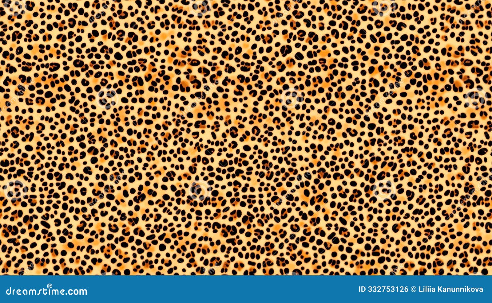 This High-resolution Seamless Leopard Print Texture Features a Rich ...