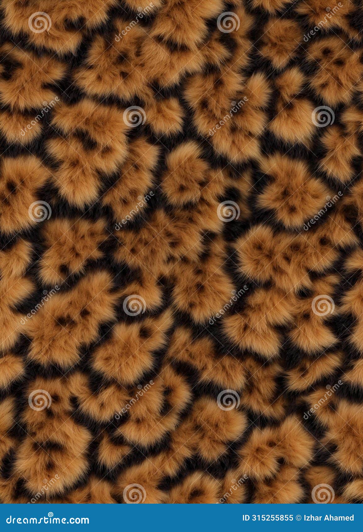 Seamless Leopard Skin Pattern for Creative Designs Stock Illustration ...