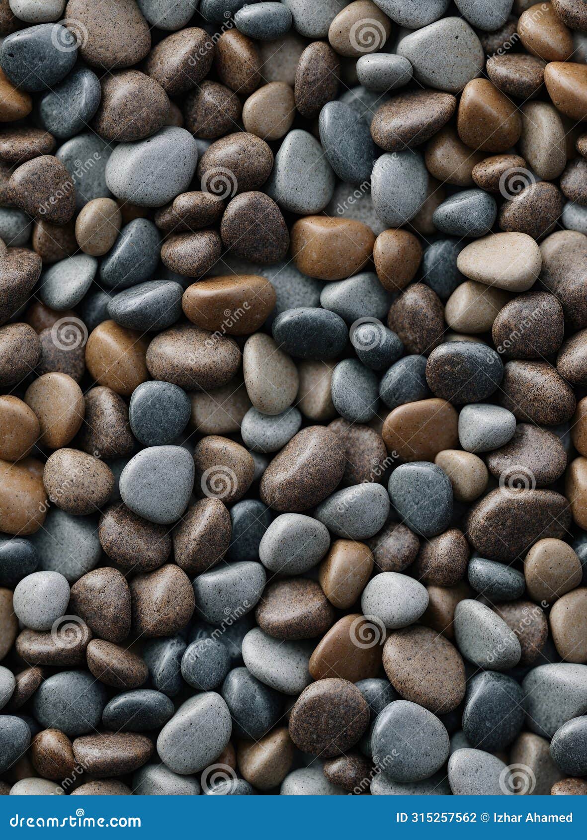 High-Resolution Seamless Pebble Pattern Close-Up Stock Illustration ...