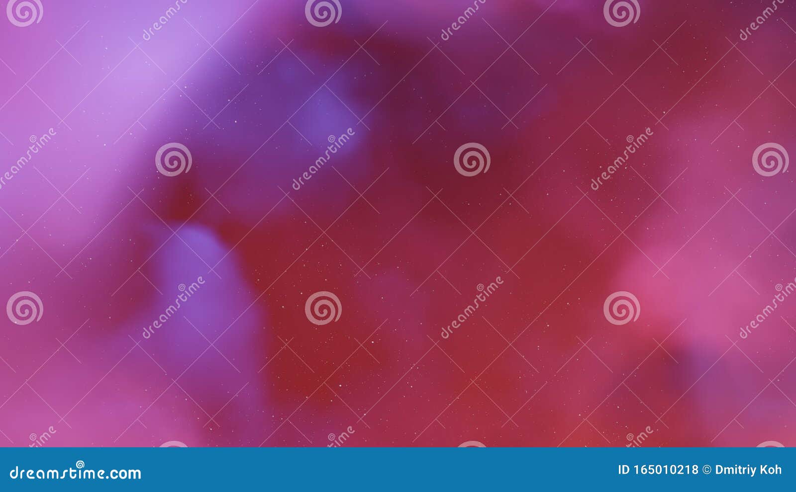 High Resolution Star Nebula Generated in a 3D Simulator Stock ...