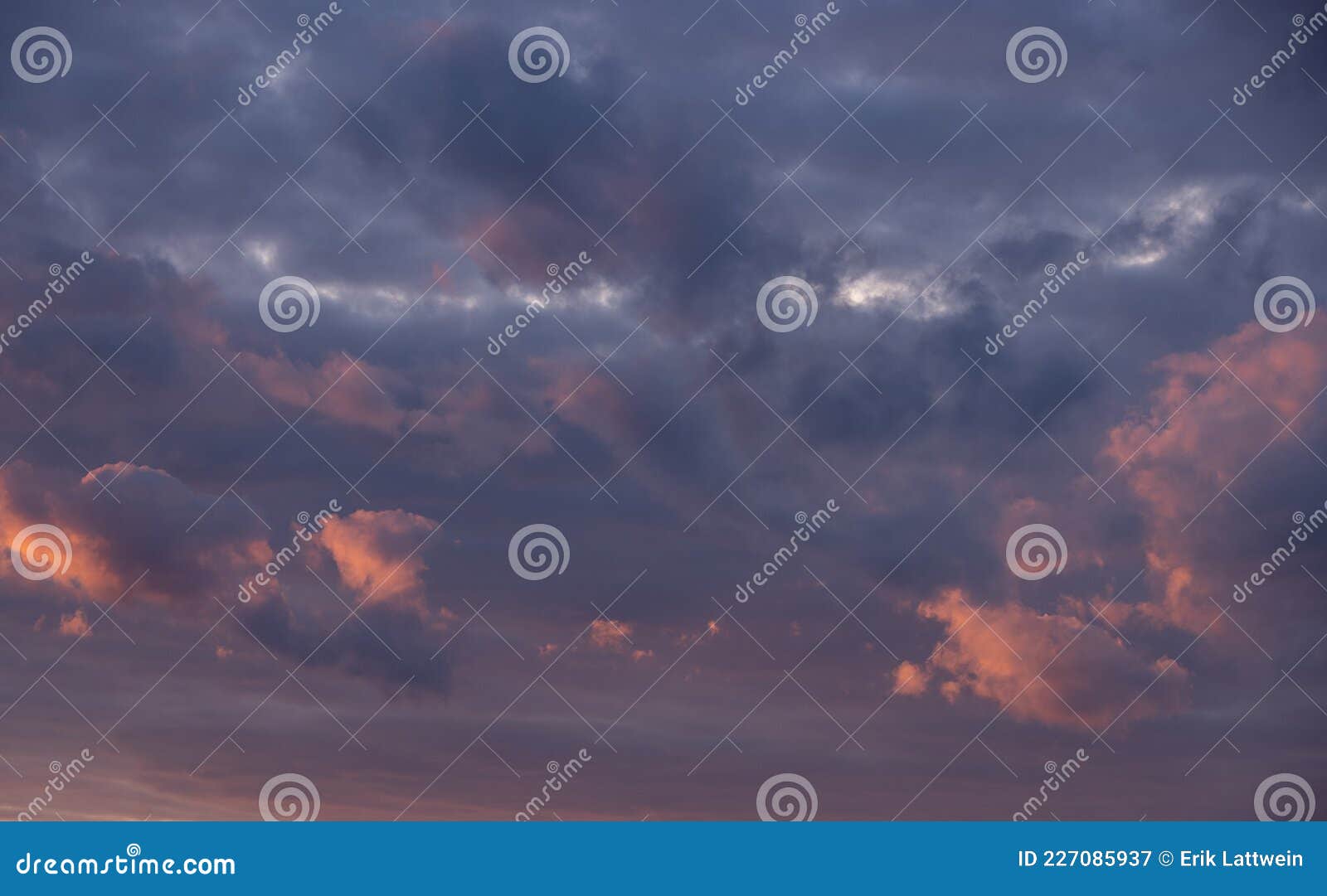 High Resolution Sunset Sky Background for Sky Replacement Stock Image ...
