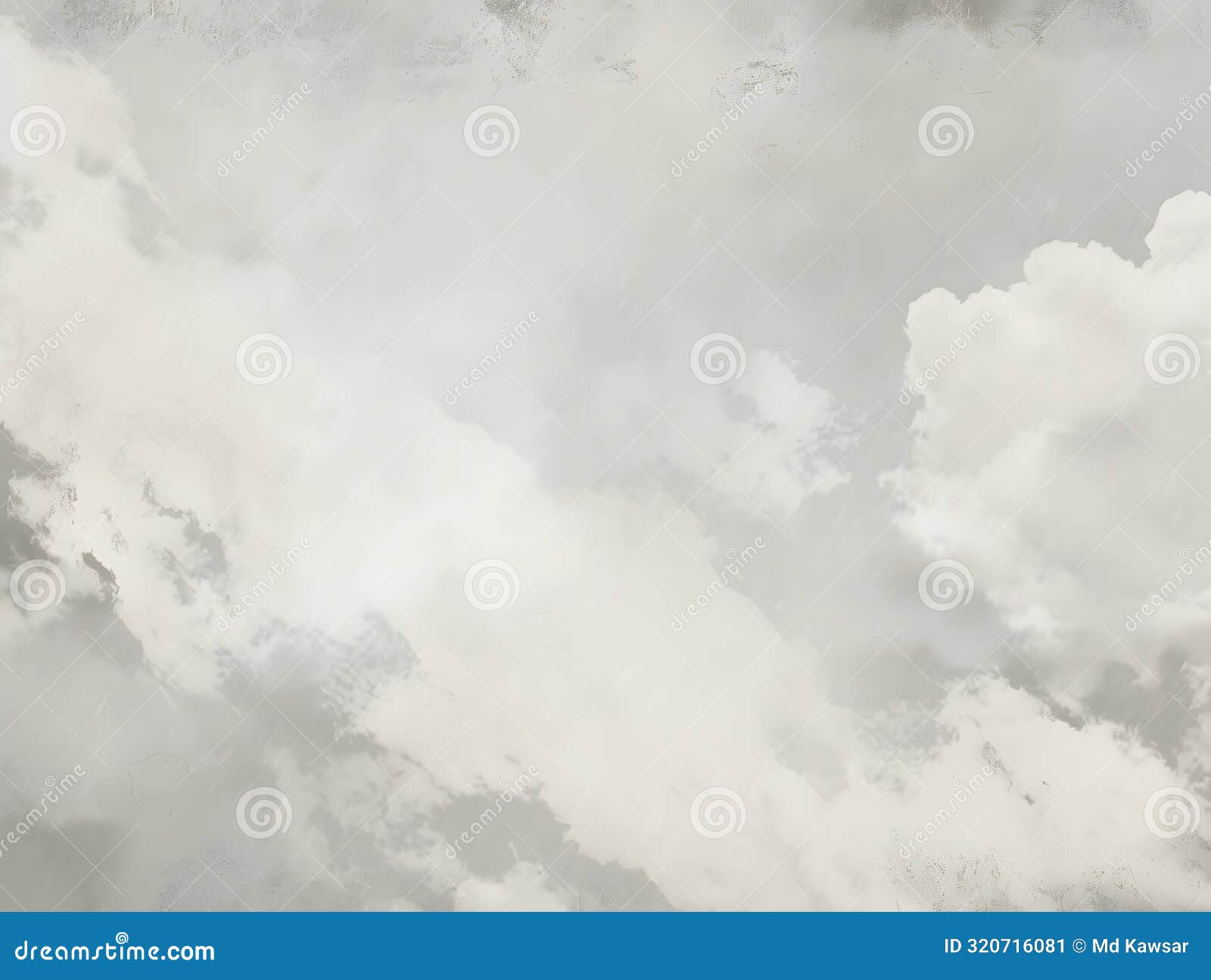 Subtle Cloud Texture Grey Background Digital Art Stock Illustration ...