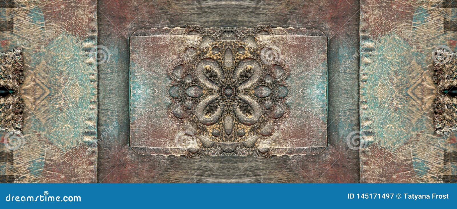 Rusty Bronze Unlimited Texture Stock Image - Image of golden, orange ...