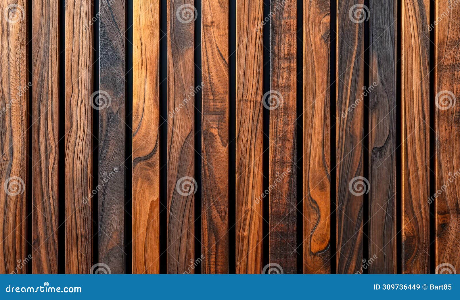 High Resolution Texture of Vertical Walnut Wood Slats for Elegant ...