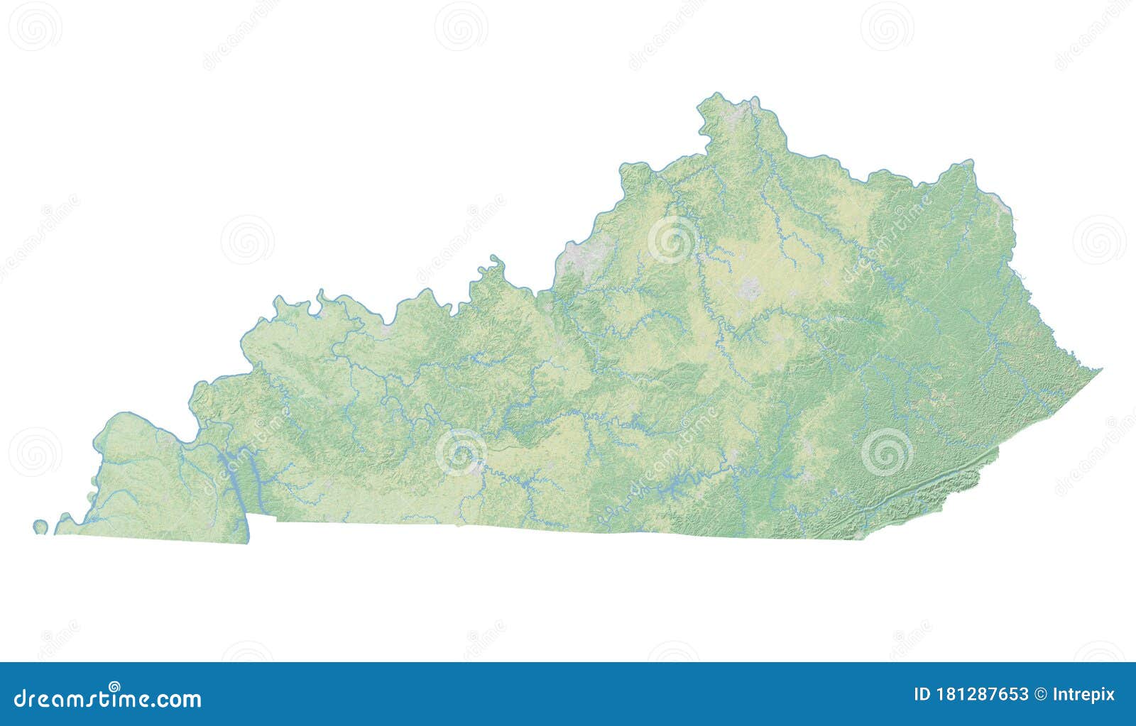 High Resolution Topographic Map of Kentucky Stock Illustration ... High Resolution Topographic Map of Kentucky Stock Illustration ...