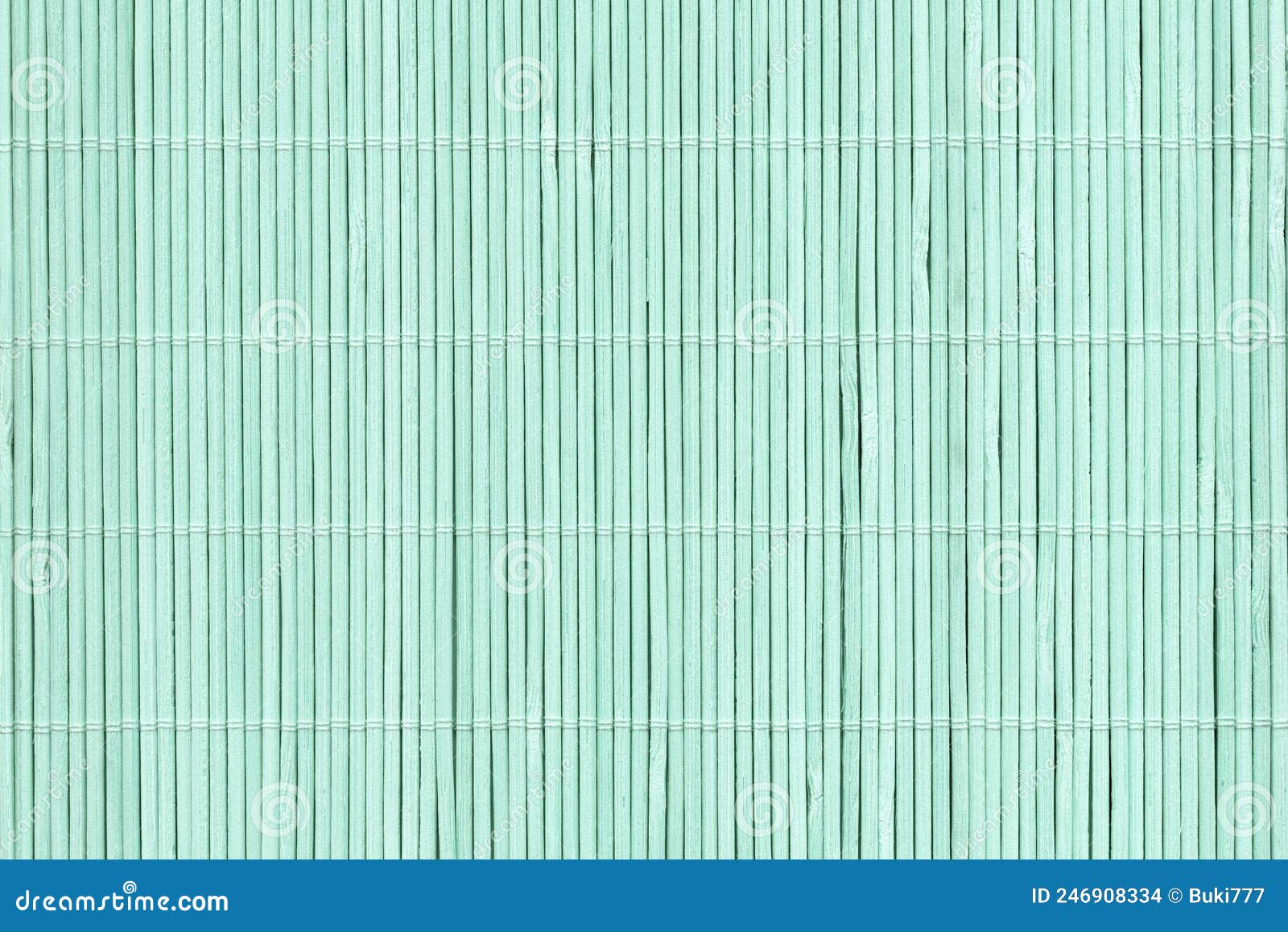 High Resolution Turquoise Bamboo Place Mat Rustic Slatted Interlaced ...