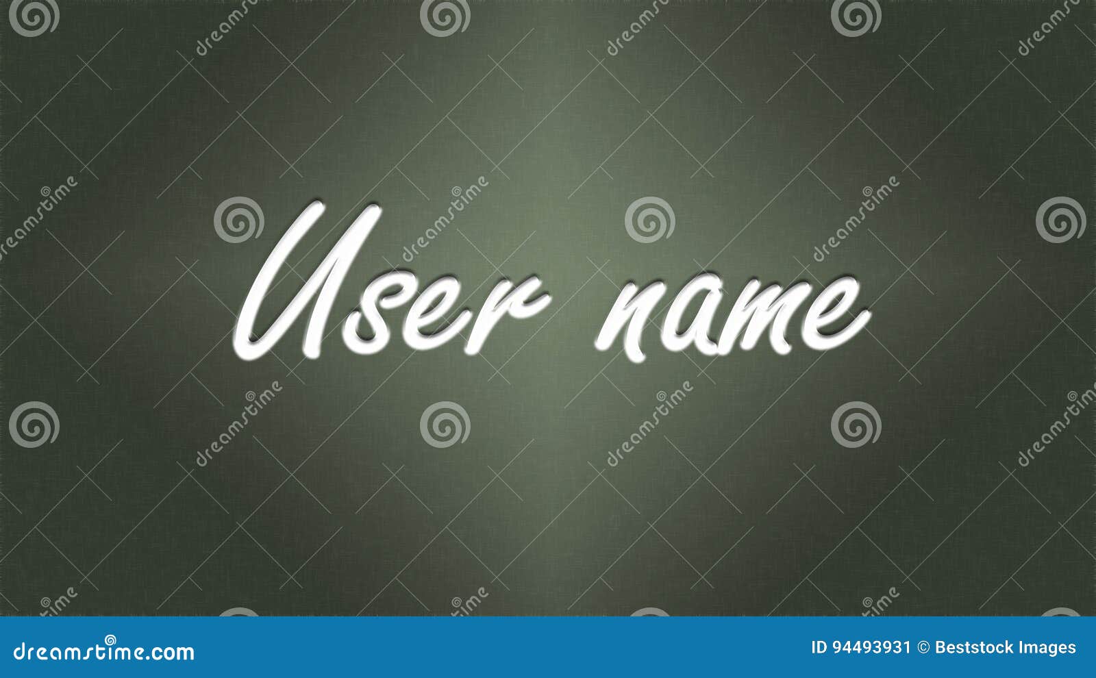 High Resolution User Name Quote with Green Color Background Graphic ...