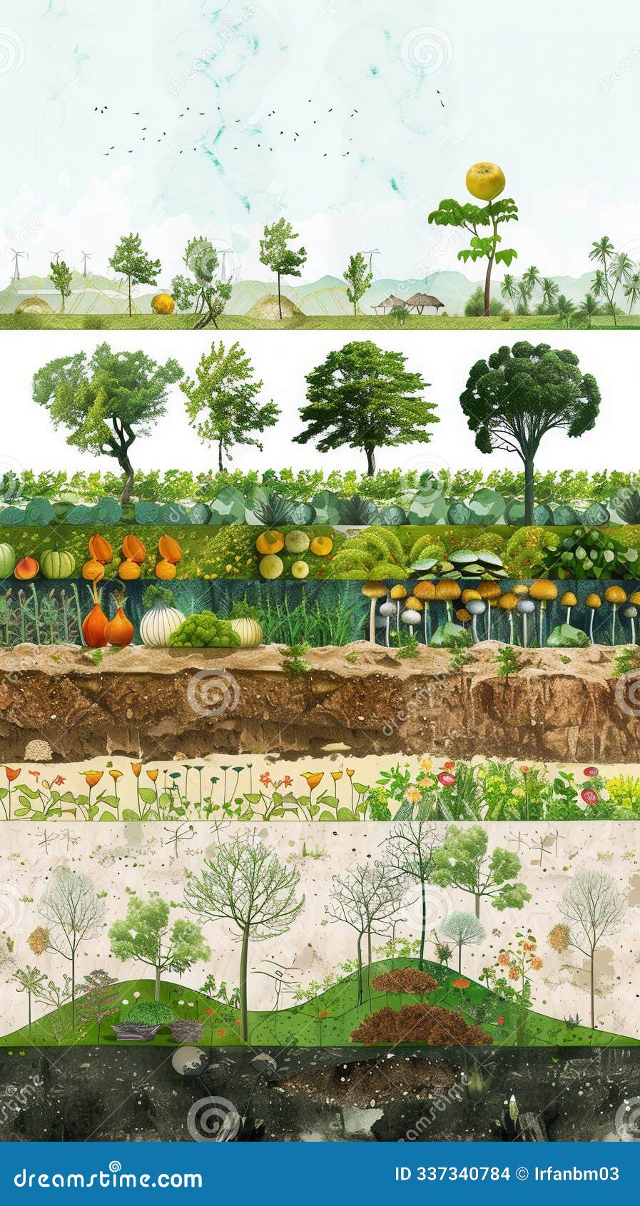 ÿþExplore the Evolution of Agriculture through Time Stock Illustration ...