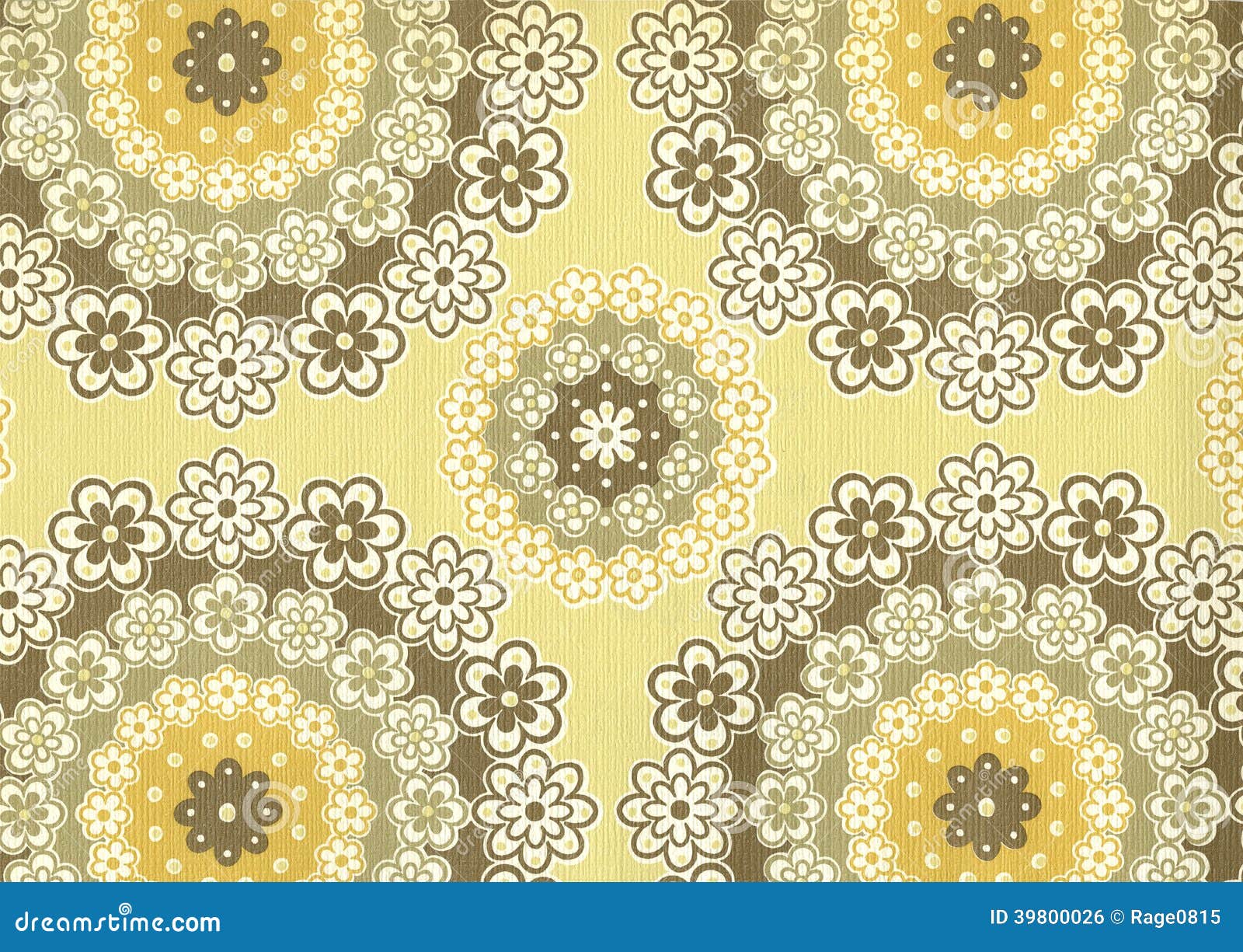 High Resolution Wallpaper with Floral Pattern Stock Illustration ...