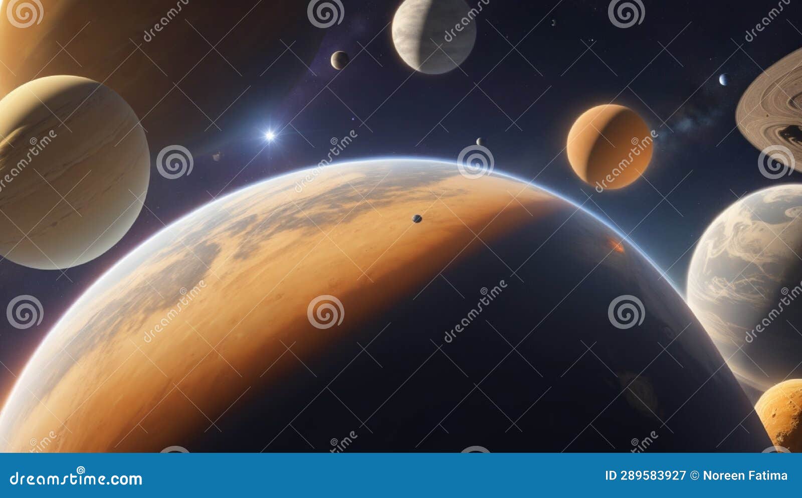 High Resolution Zoom Images Presents Creating Planets of the Solar ...