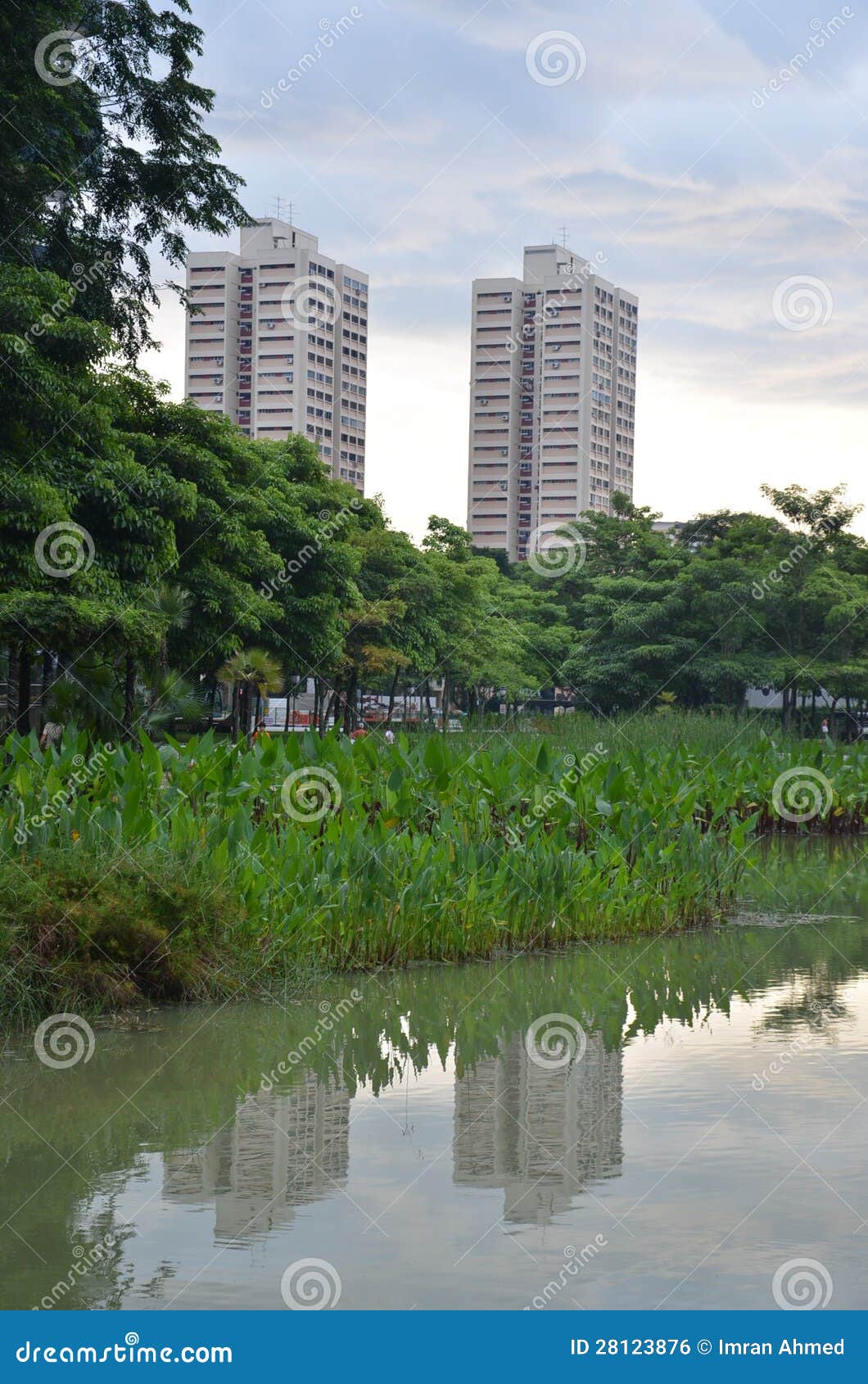 High Rise Apartment Buildings in Singapore Stock Photo - Image of ...
