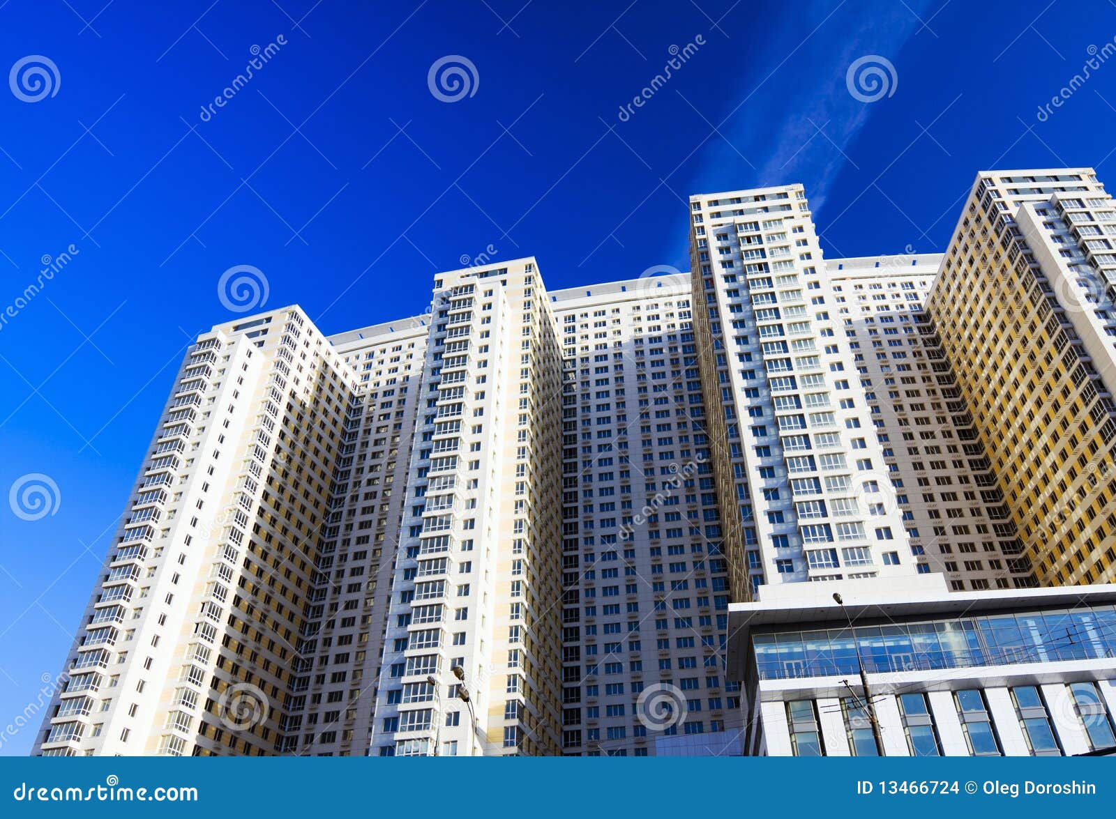 High-rise building stock photo. Image of place, residential - 13466724