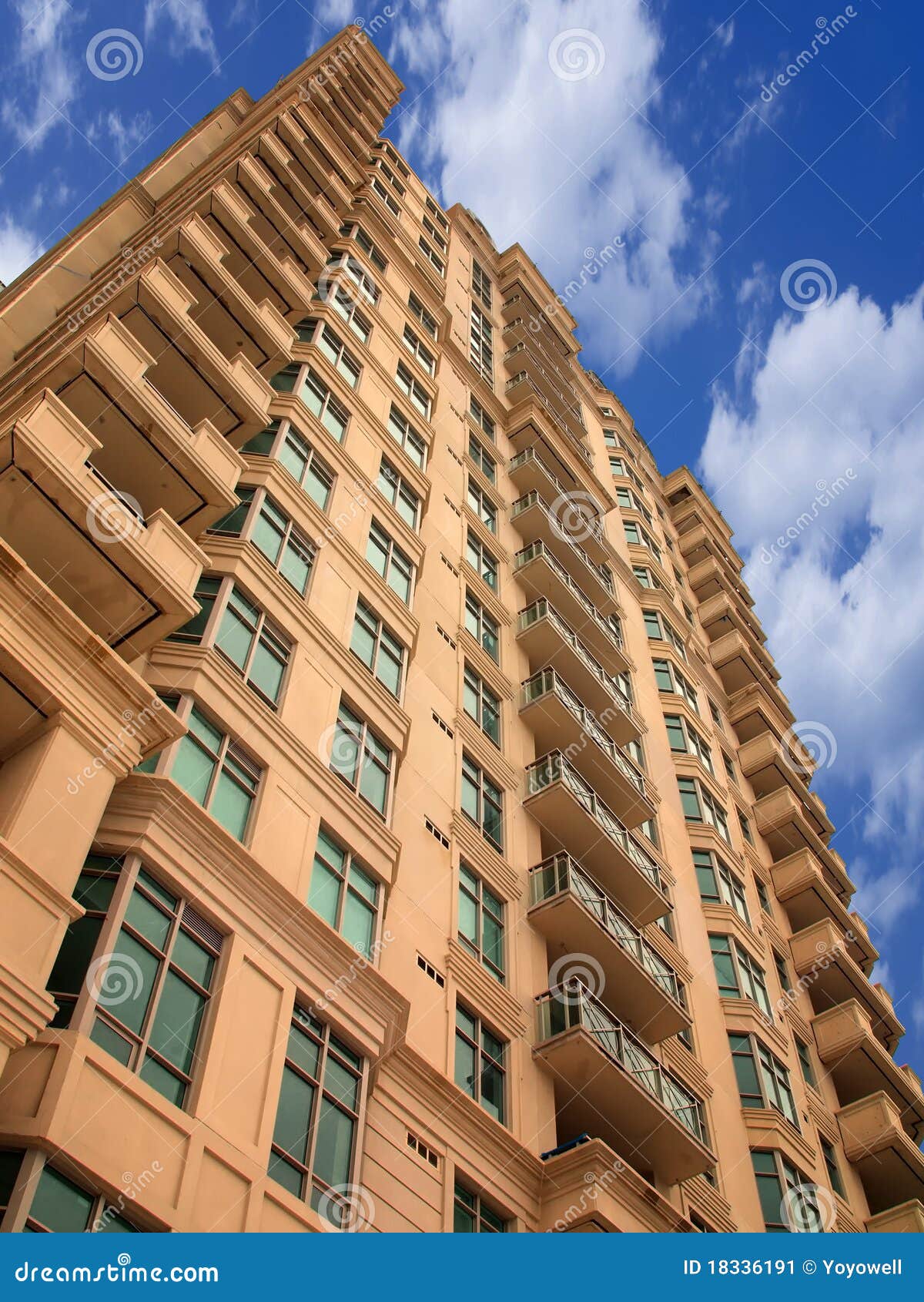 High Rise Building stock image. Image of architecture - 18336191