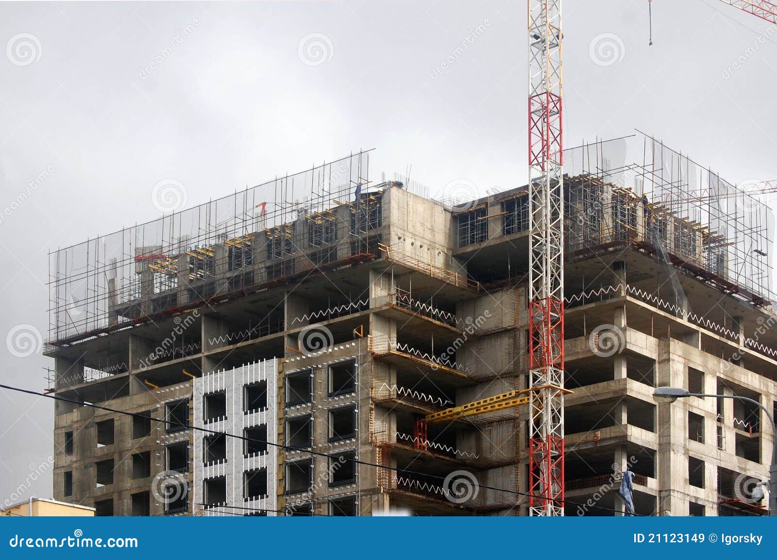 High-rise building stock image. Image of high, development - 21123149