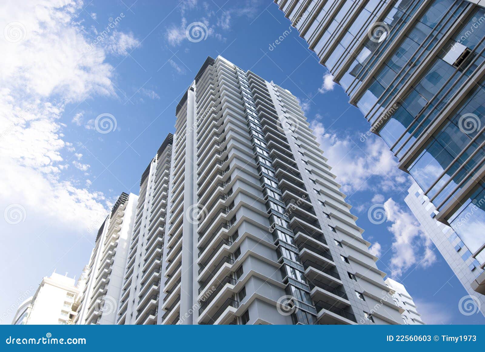 High-rise building stock image. Image of architecture - 22560603