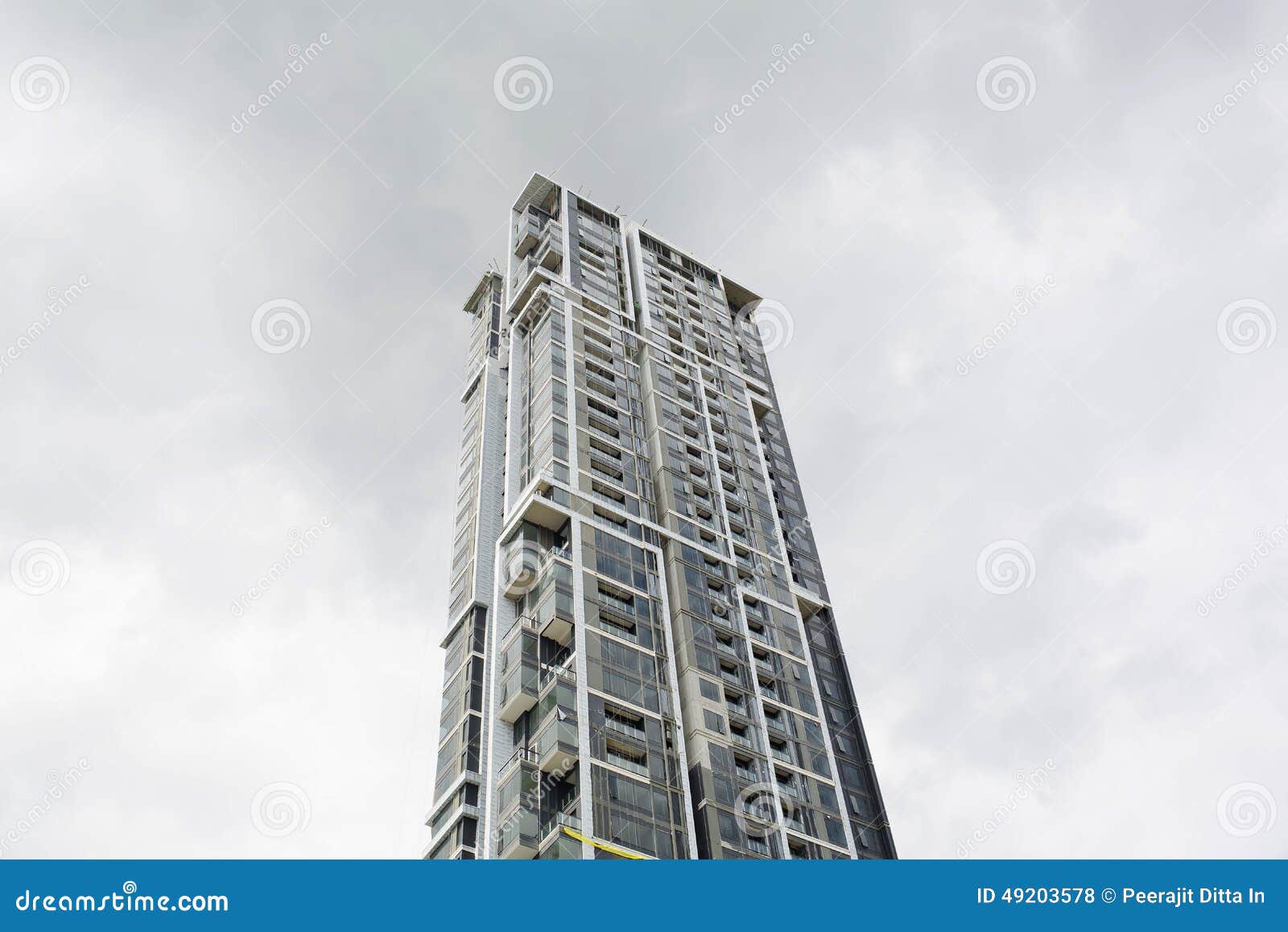 High-rise building stock photo. Image of district, exterior - 49203578