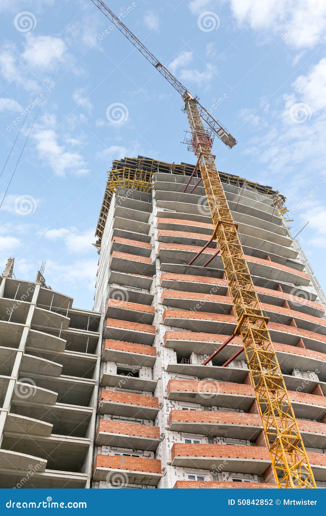High-rise Building Construction Stock Photo - Image of contemporary ...