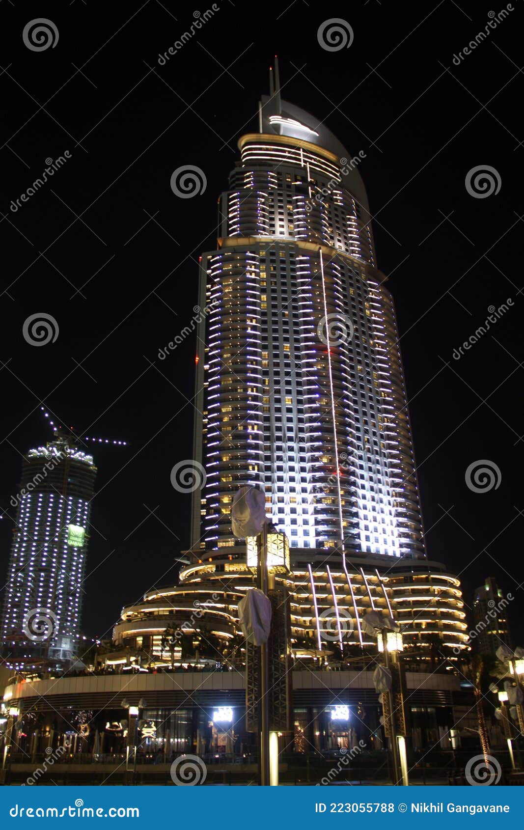 High Rise Building in Dubai Editorial Stock Photo - Image of ...