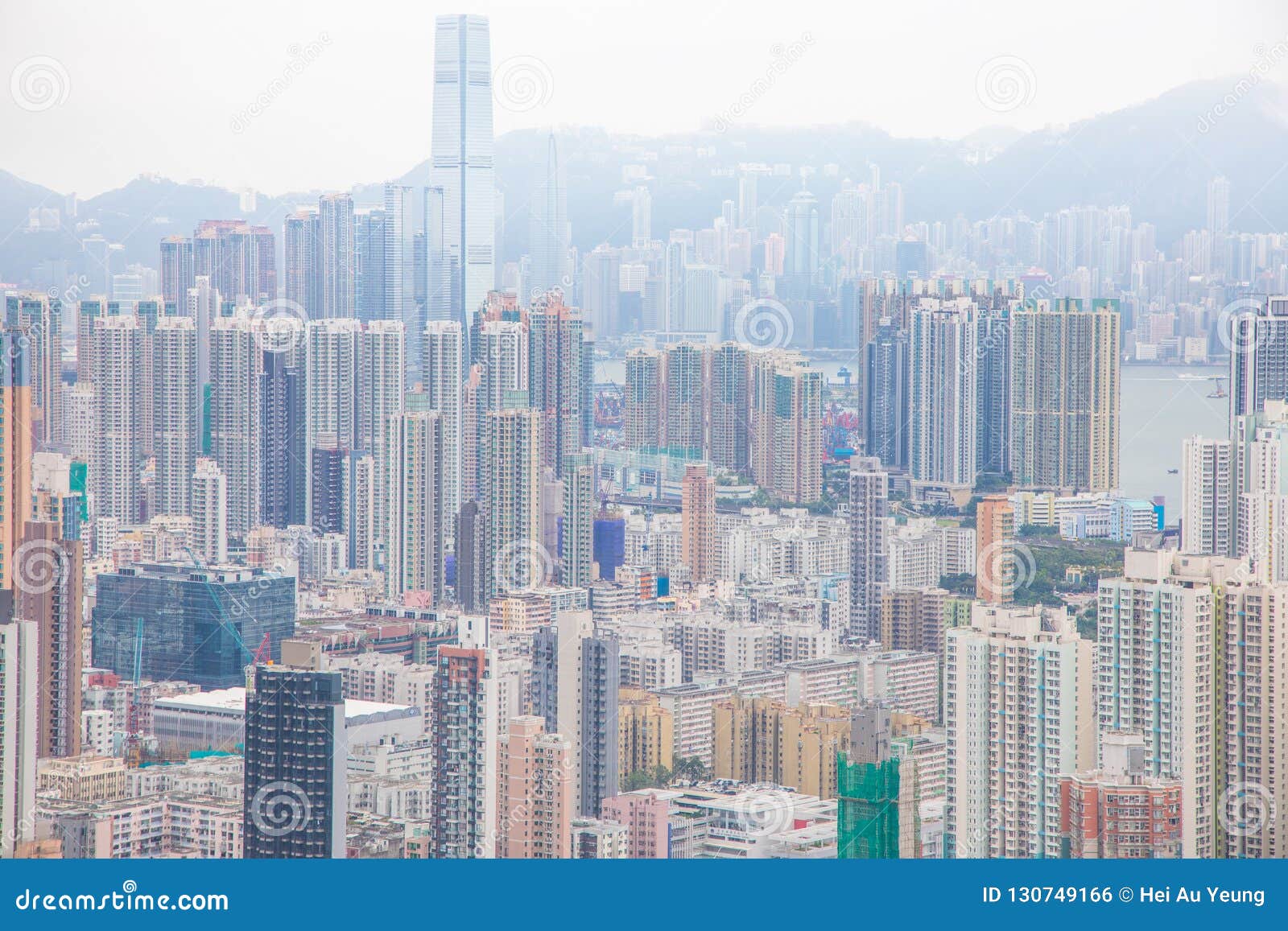 High Rise Building in Hong Kong Stock Photo - Image of modern, city ...
