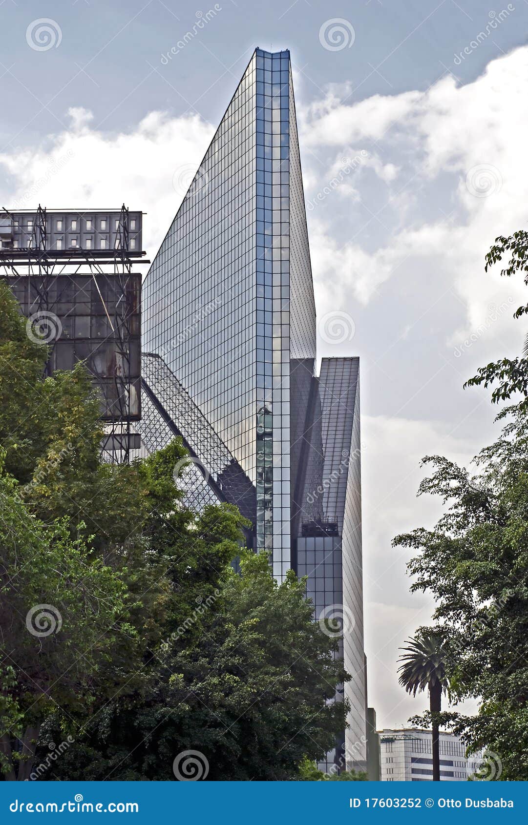 High Rise Building in Mexico City Stock Photo - Image of building ...
