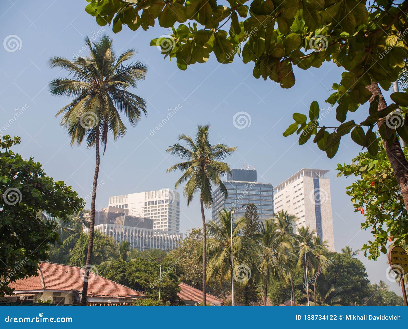 High-rise Building in Mumbai. India. Stock Photo - Image of city ...
