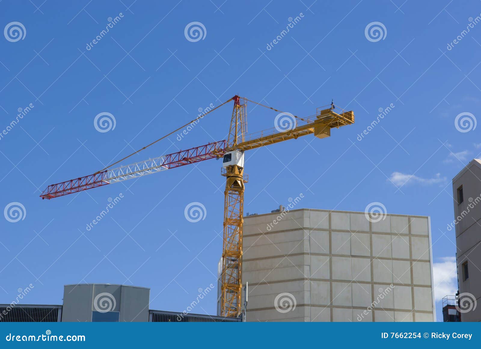 High Rise Building Project stock photo. Image of cement - 7662254