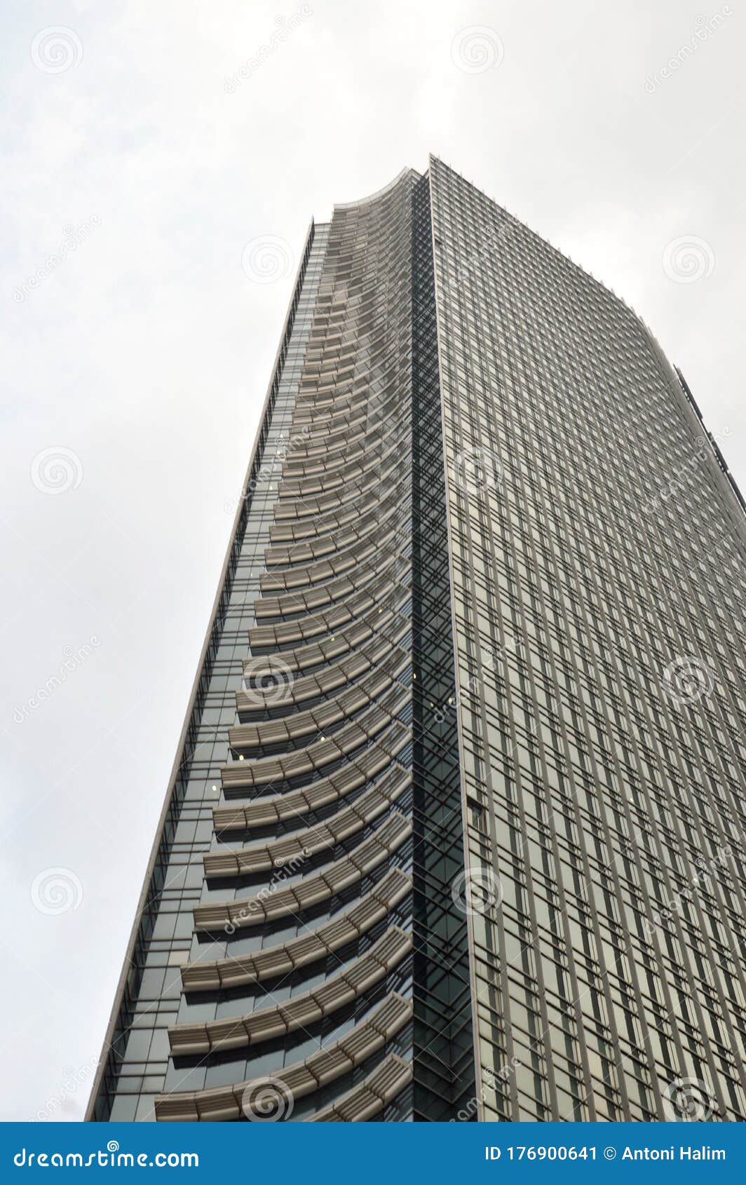 High-rise Building Skyscraper Stock Image - Image of apartment ...