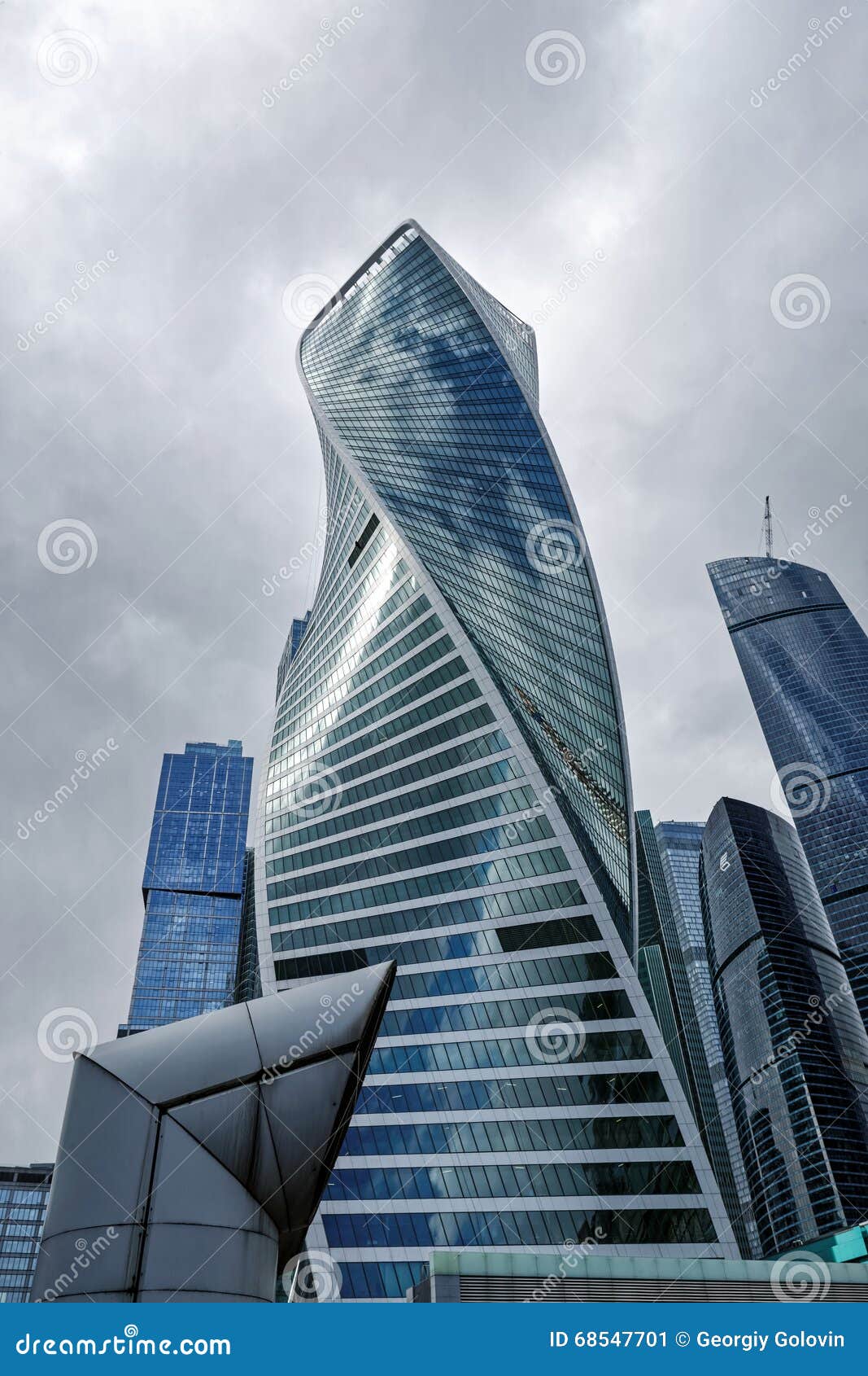 High-rise Building, Skyscraper Stock Image - Image of district ...