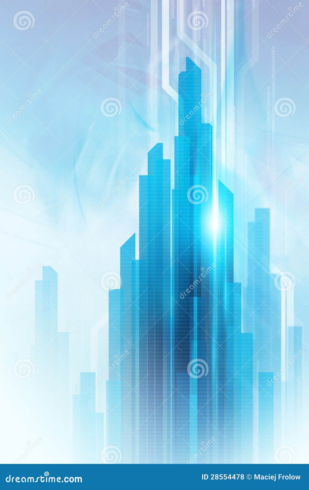 High-Rise Building - Template For Creation Axonometric Projections ...