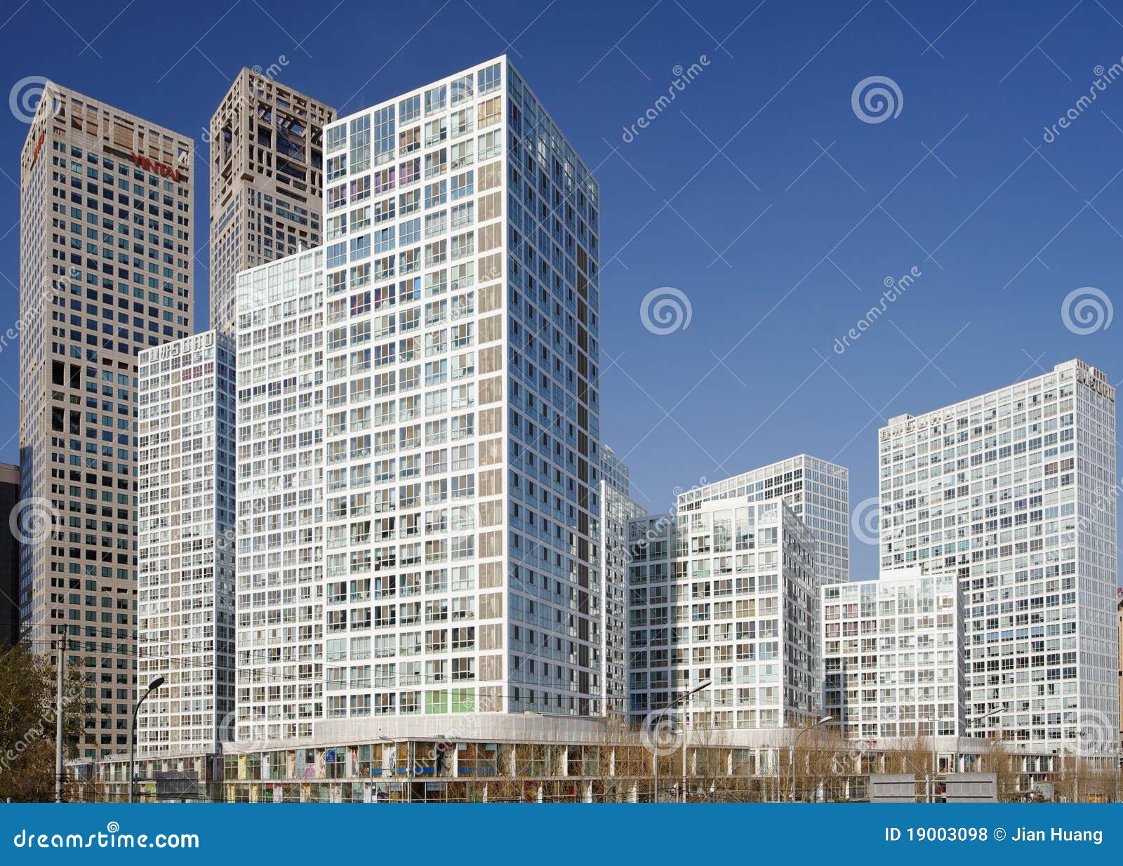 High-rise Buildings Around CBD Editorial Stock Photo - Image of economy ...