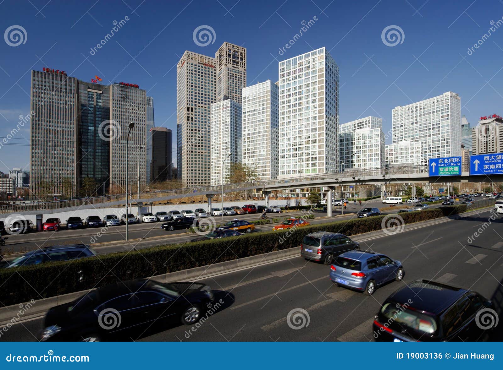 High-rise Buildings Around CBD Editorial Photo - Image of estate ...