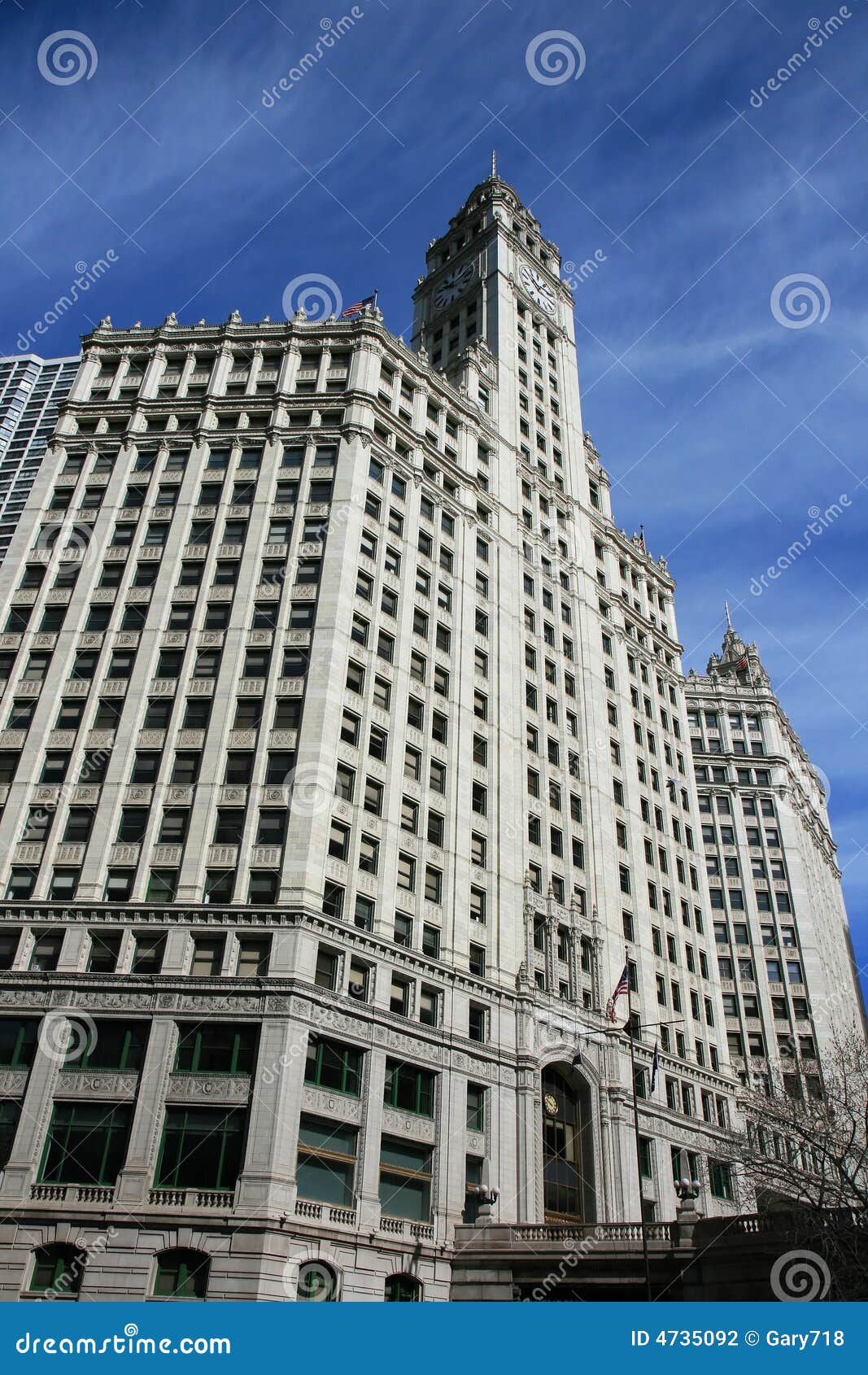 The High-rise Buildings in Chicago Editorial Photography - Image of ...