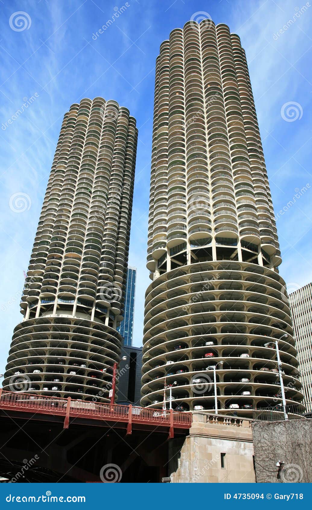 The High-rise Buildings in Chicago Stock Photo - Image of illinois ...