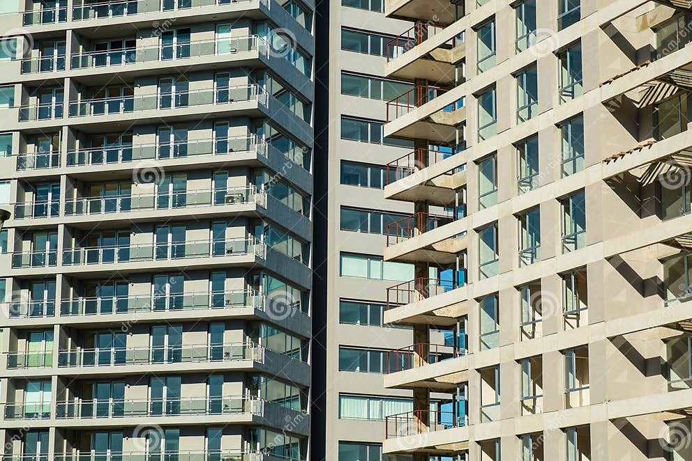 High rise buildings stock image. Image of windows, frame - 68358151
