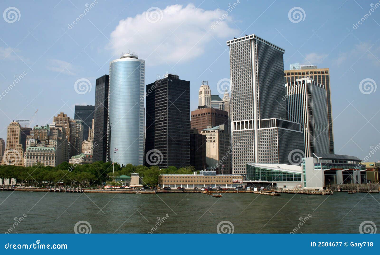High-rise buildings in NYC stock image. Image of building - 2504677
