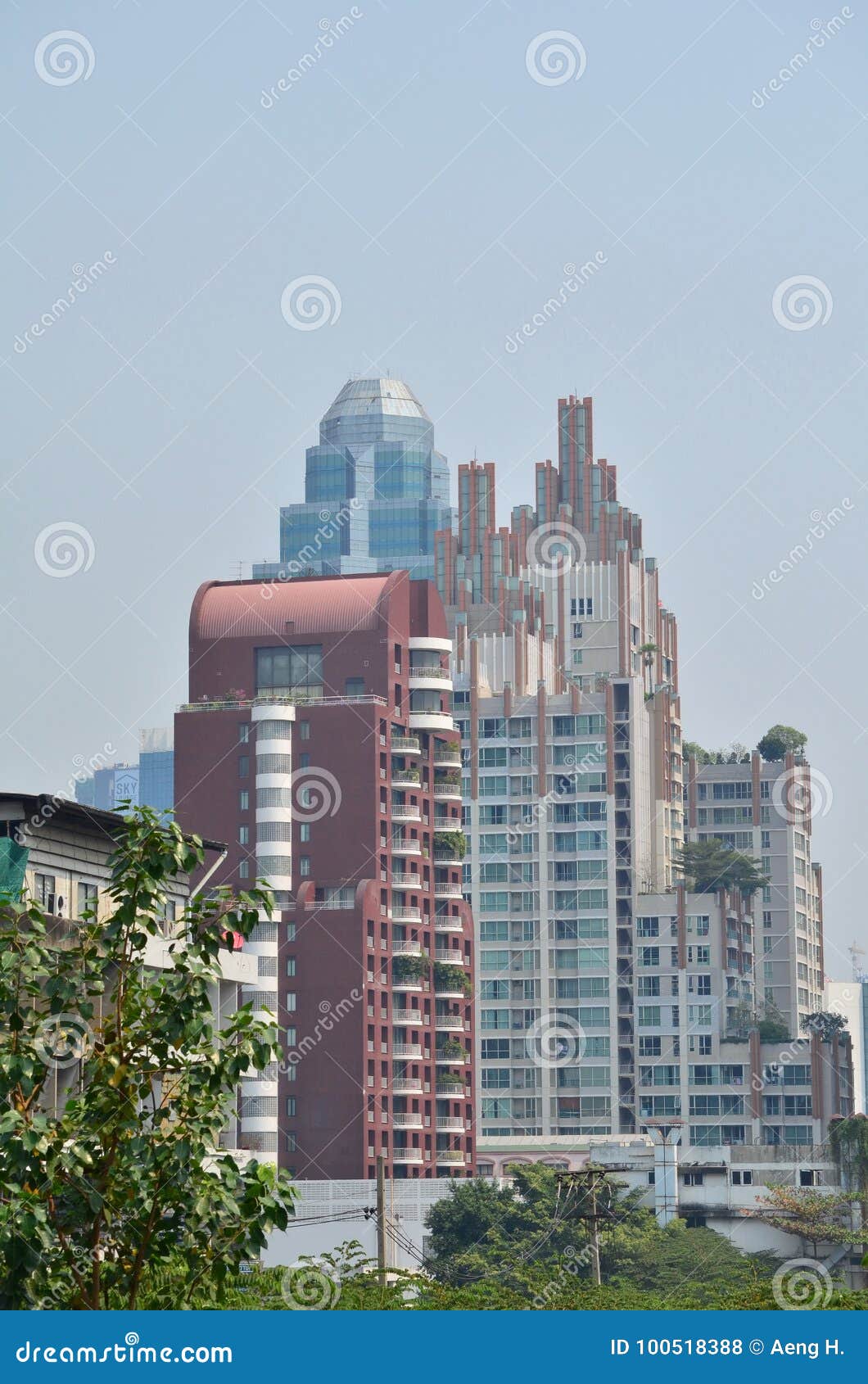 Building. stock photo. Image of buildings, rise, light - 100518388