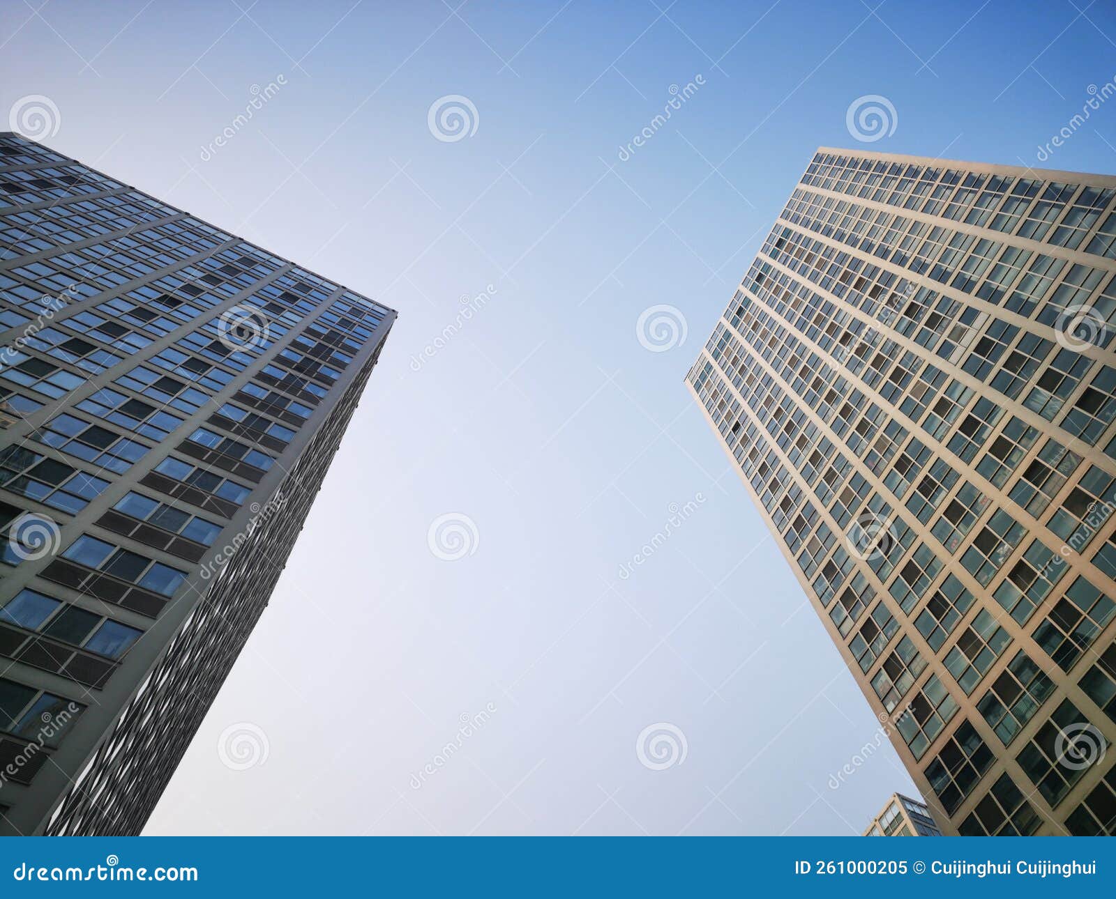 High Rise Commercial Office Building Stock Image - Image of commercial ...